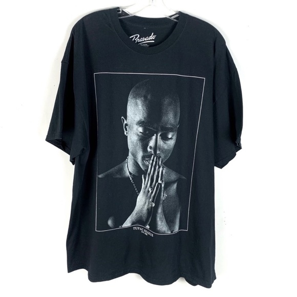 Bravado | Shirts | Bravado Tupac Shakur 2pac Black Memorial Short ...